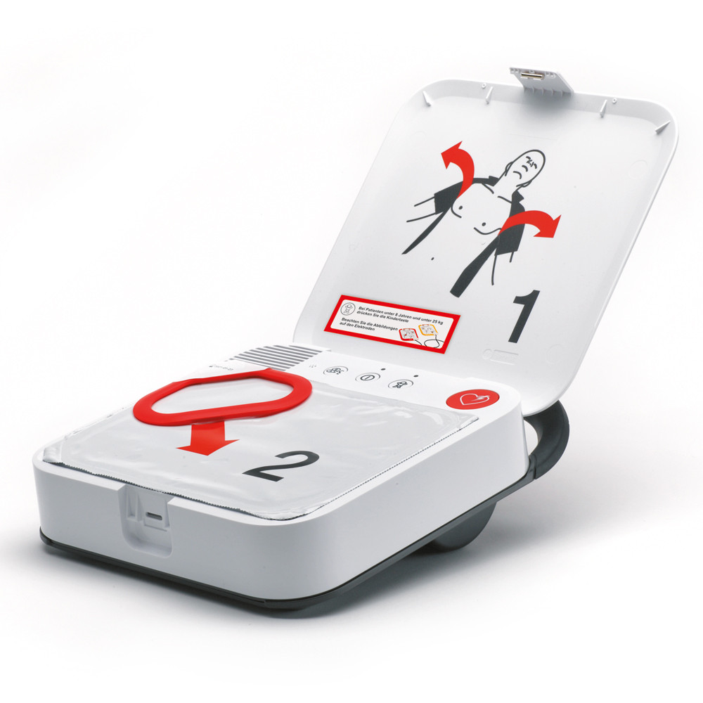 LIFEPAK ® CR2 Defibrillator mit WLAN | mit Hard-Shell Tasche ...